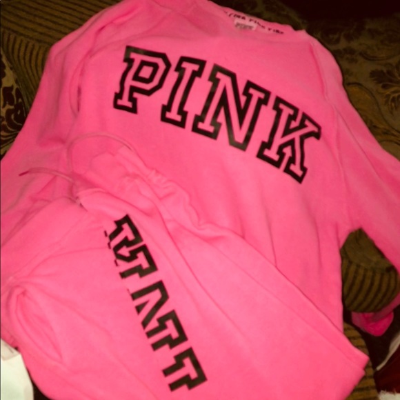 PINK Victoria's Secret | Other | Pink Sweat Suits | Poshmark